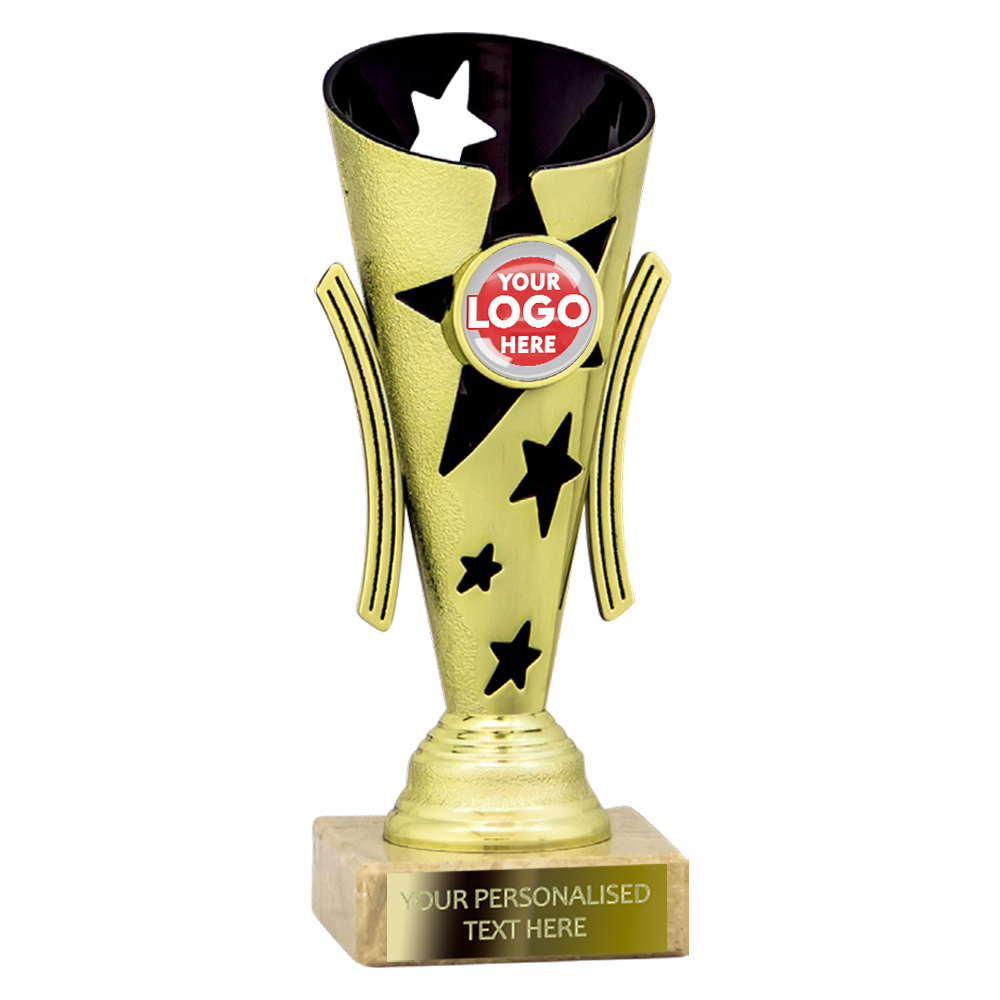 Golden Star Design Tube Trophy (1984A/B/C)