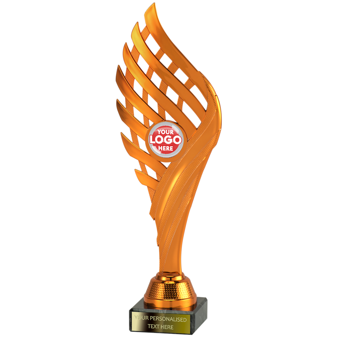 Wing-shaped Trophy Award in Gold/Silver/Bronze (SET35001/2/3A) – BW ...