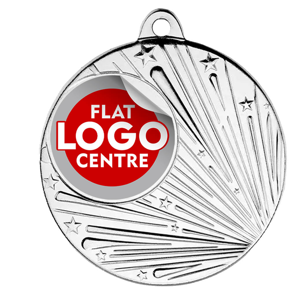 The Shooting Star medal with custom flat logo – BW Trophies