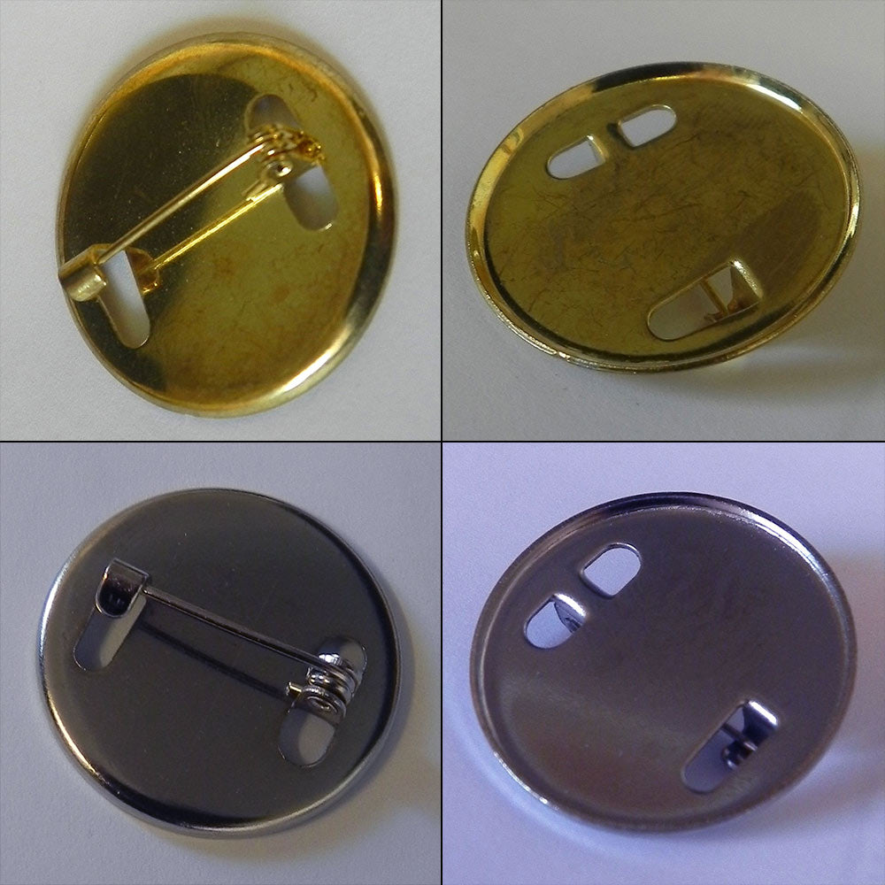 Budget Pin Badge (Gold or Silver)