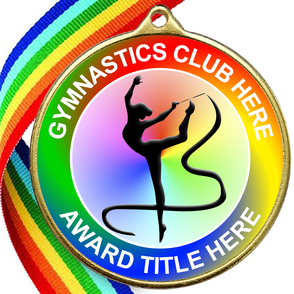 Gymnastics Awards Medal - MULTI COLOUR